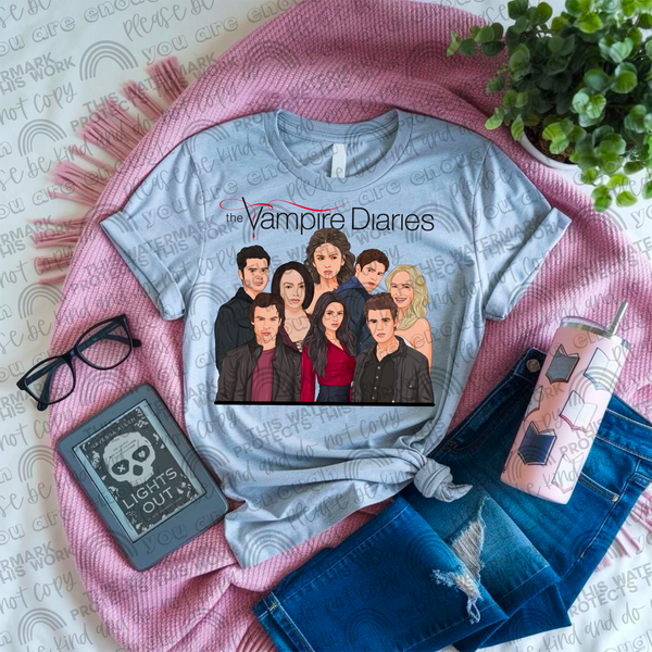 The Vampire Diaries TVD PNG File – Sarcastic Momma Designs