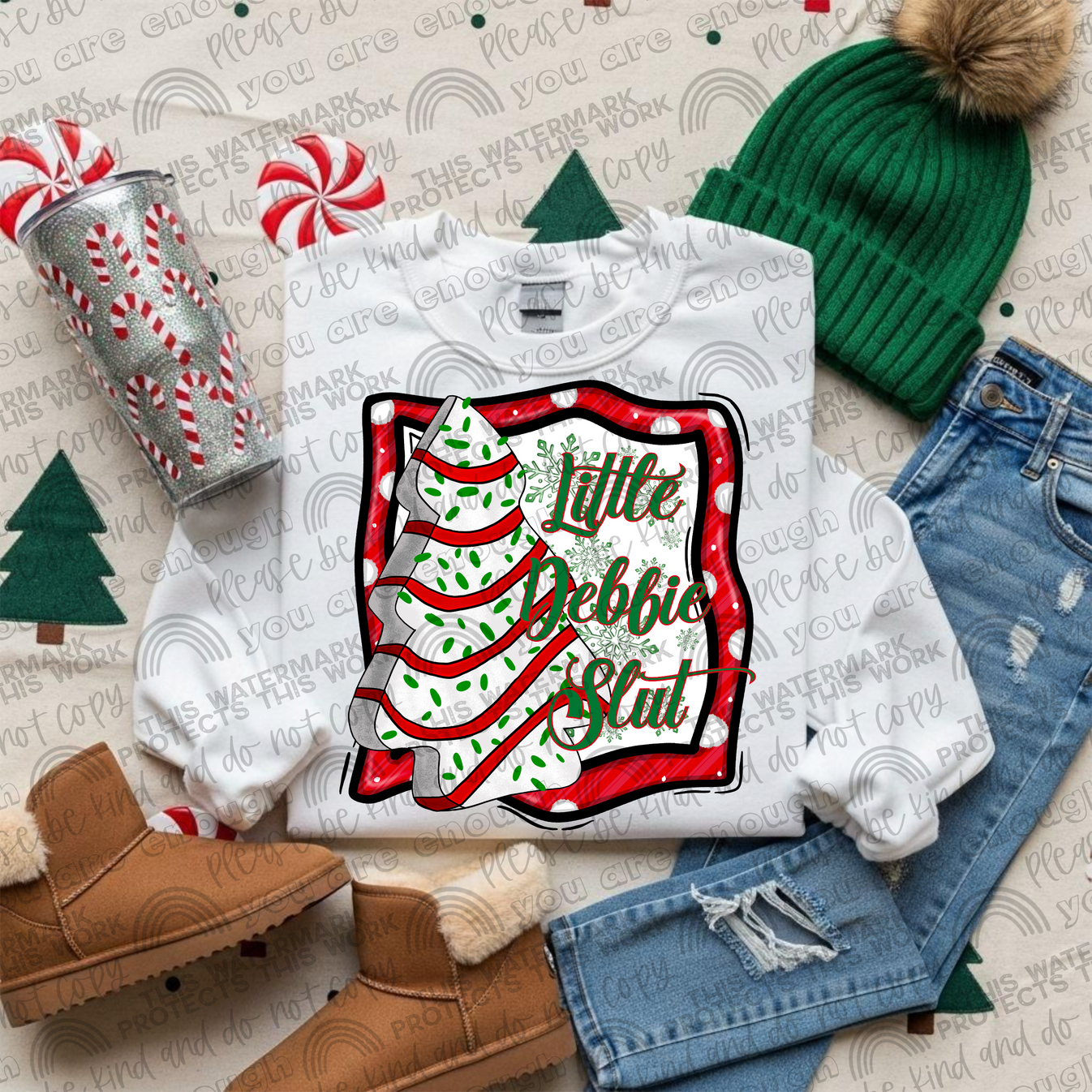 Little Debbie Slut PNG File – Sarcastic Momma Designs
